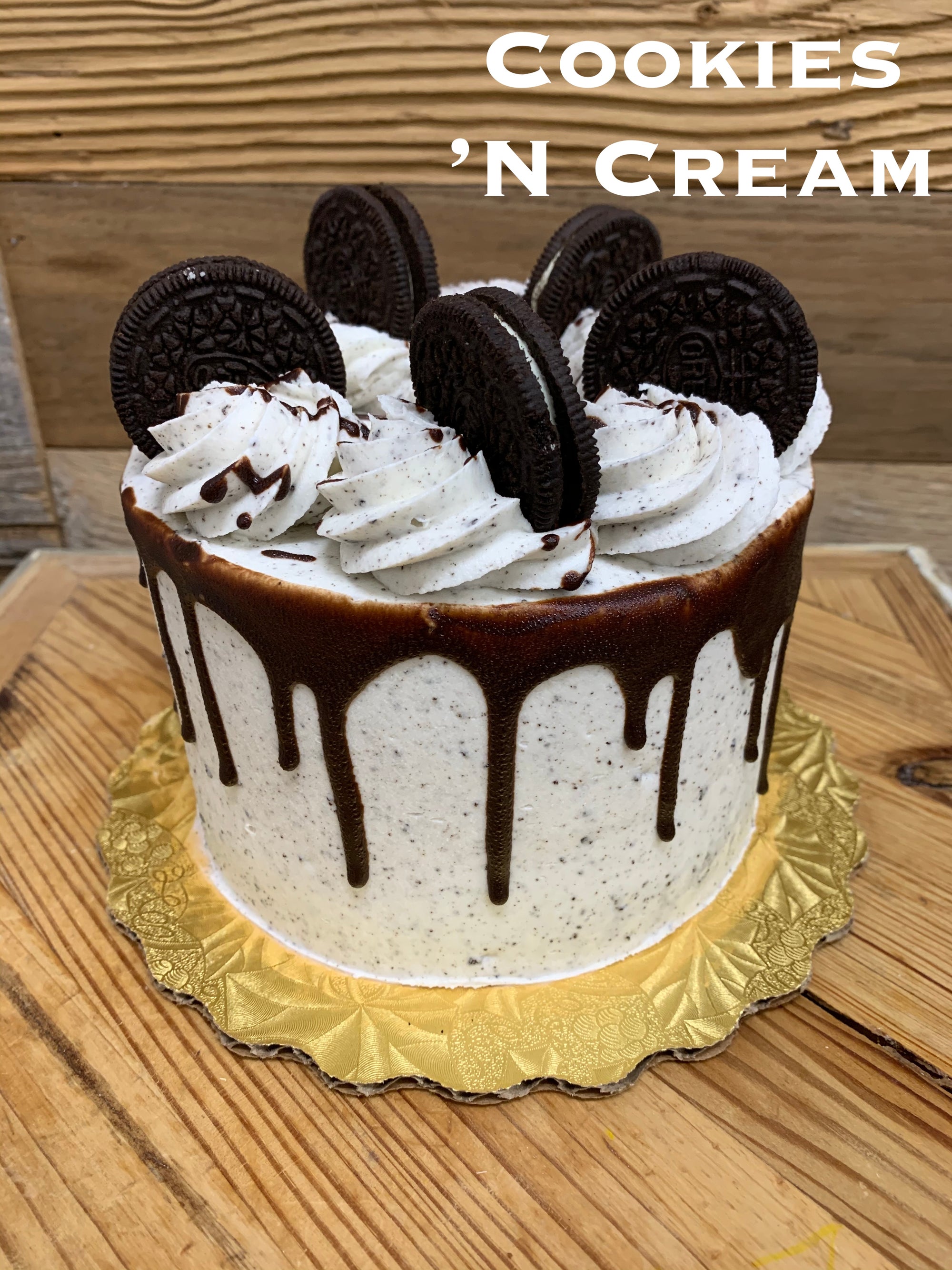 Cookies 'N Cream Dessert Cake – Perfect Blend Café & Bakery